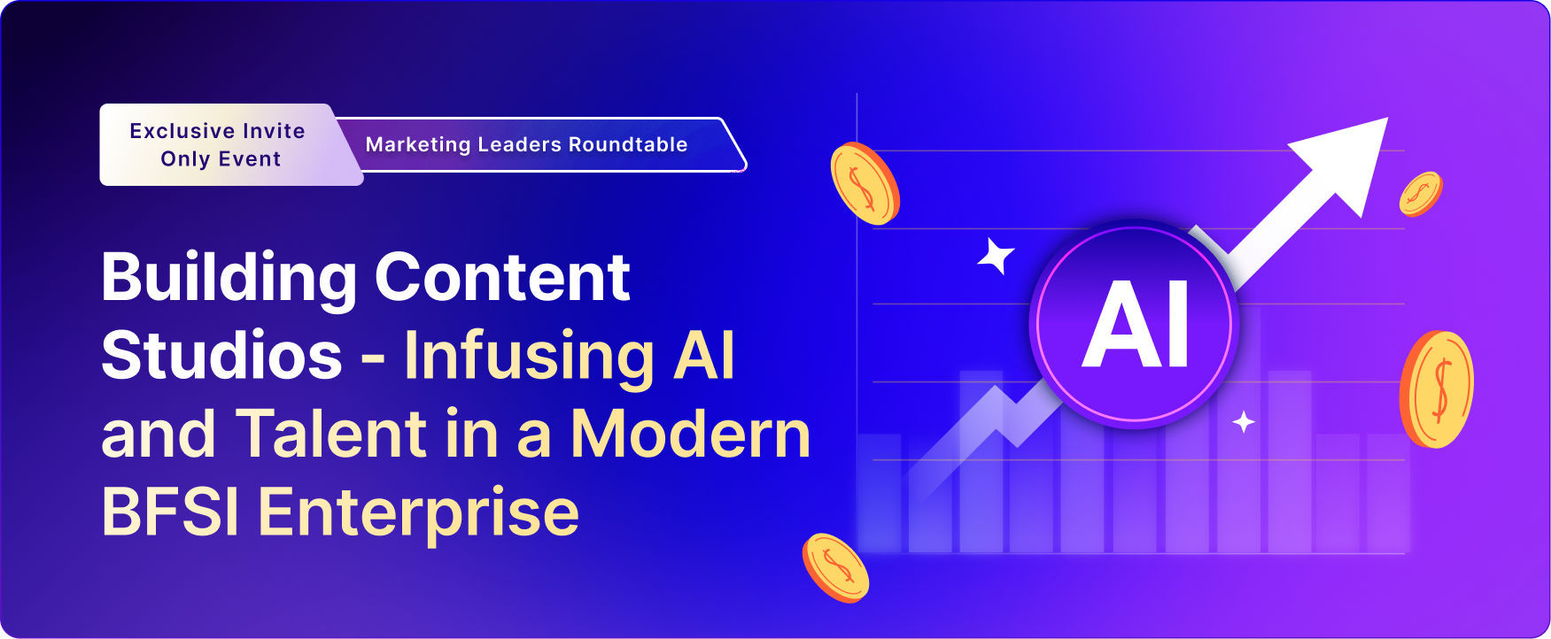 Building Content Studios - Infusing AI & Talent in a Modern BFSI Enterprise